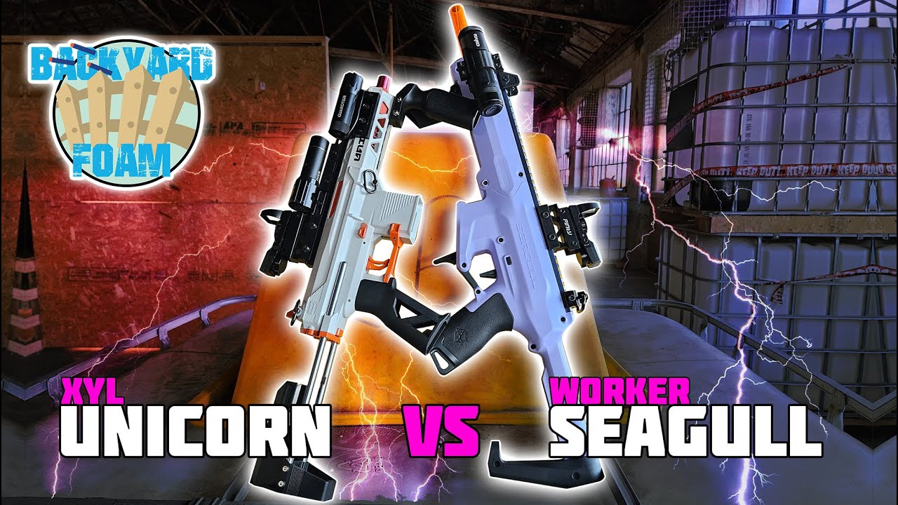 XYL Unicorn VS Worker Seagull : CQB King? - YouTube