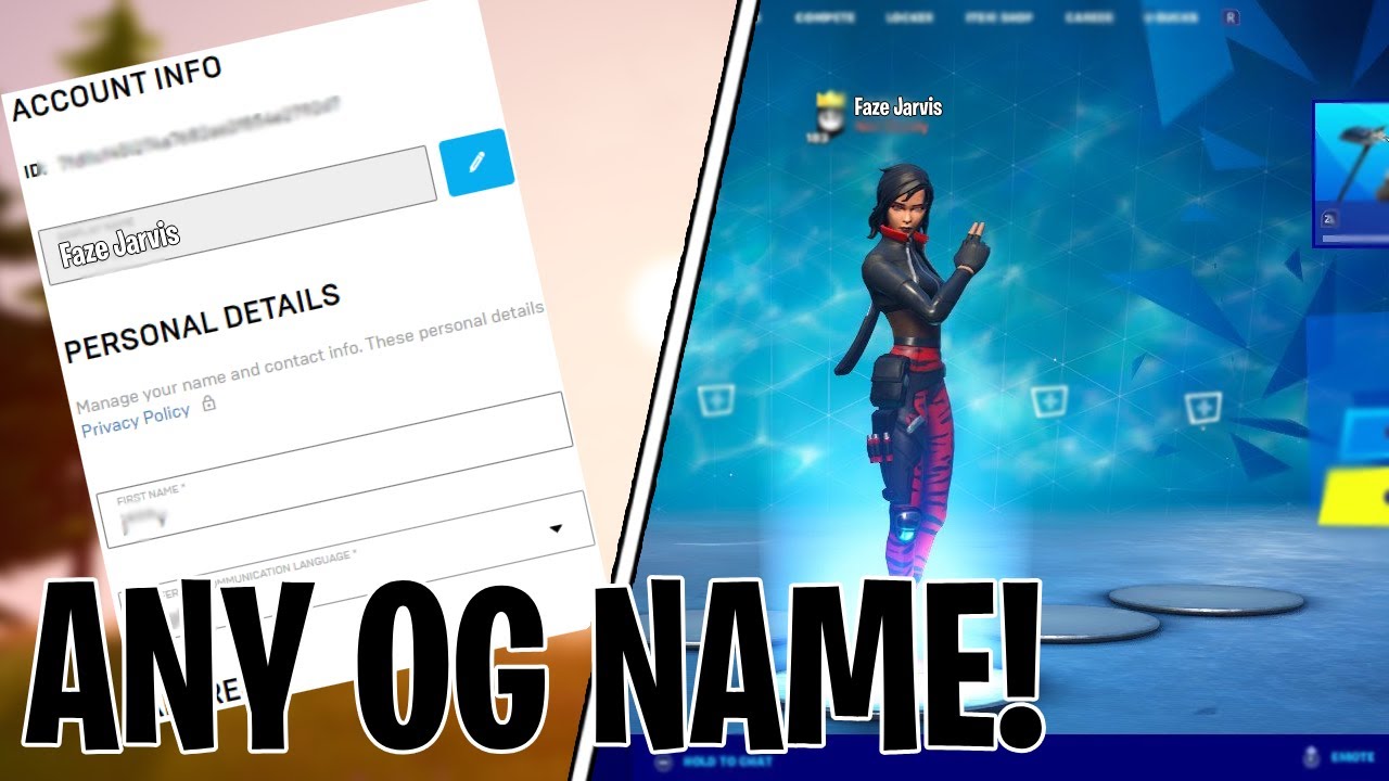 How To Get ANY *OG* Epic Name In Fortnite Season 6! (NEW WORKING METHOD ...