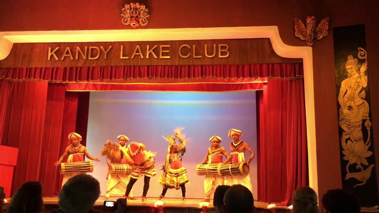 Sri lanka-kandian dance show of KANDY Lake Club - YouTube