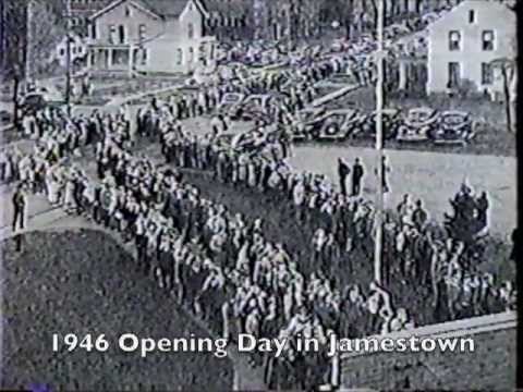 John Jachym Remembers 1946 Jamestown Falcons - YouTube