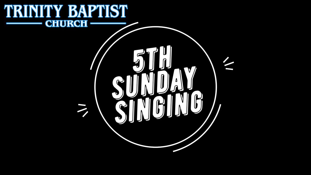 5th Sunday Singing - Aug.31, 2025 - YouTube