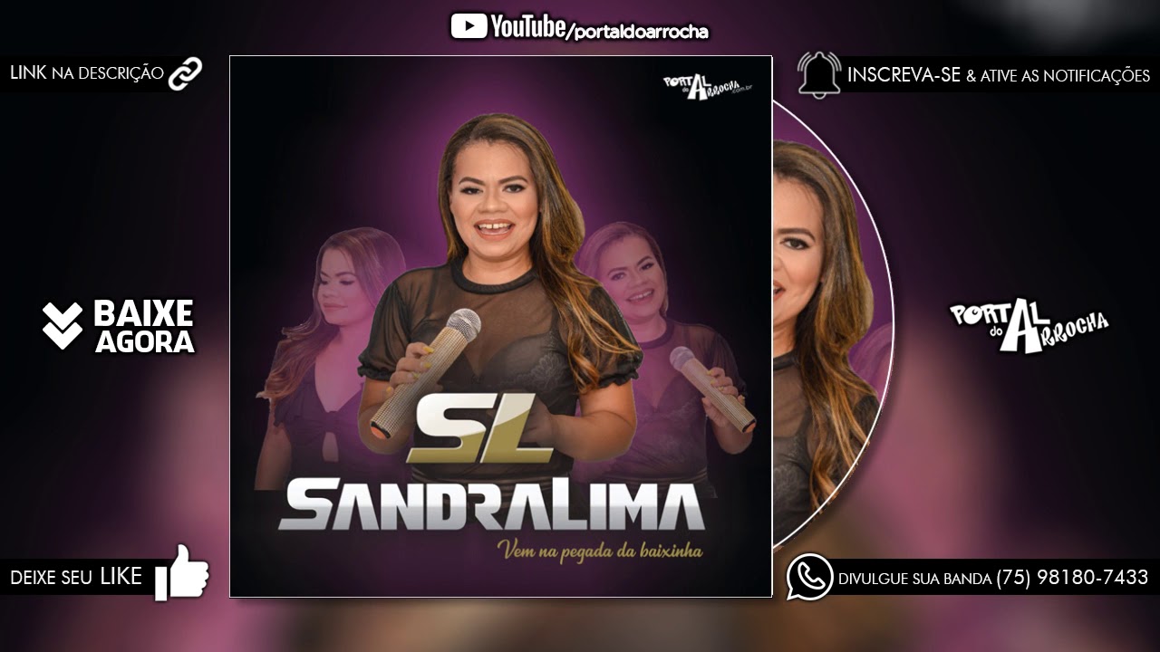 SANDRA LIMA - Promocional 2019 - CD COMPLETO - YouTube