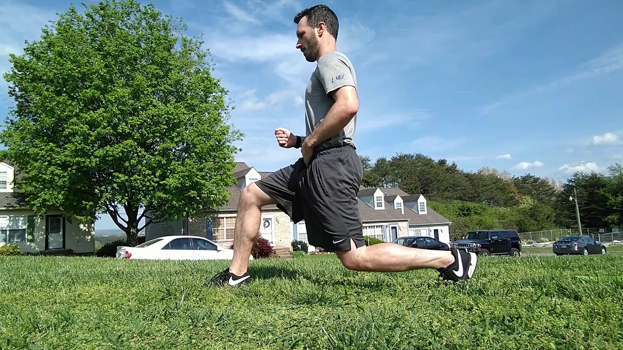 Mini Lunges - YouTube
