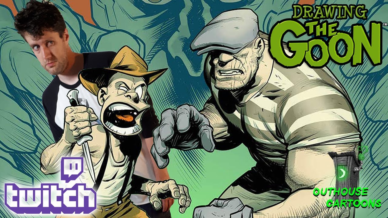 Drawing The Goon (time lapse) - YouTube
