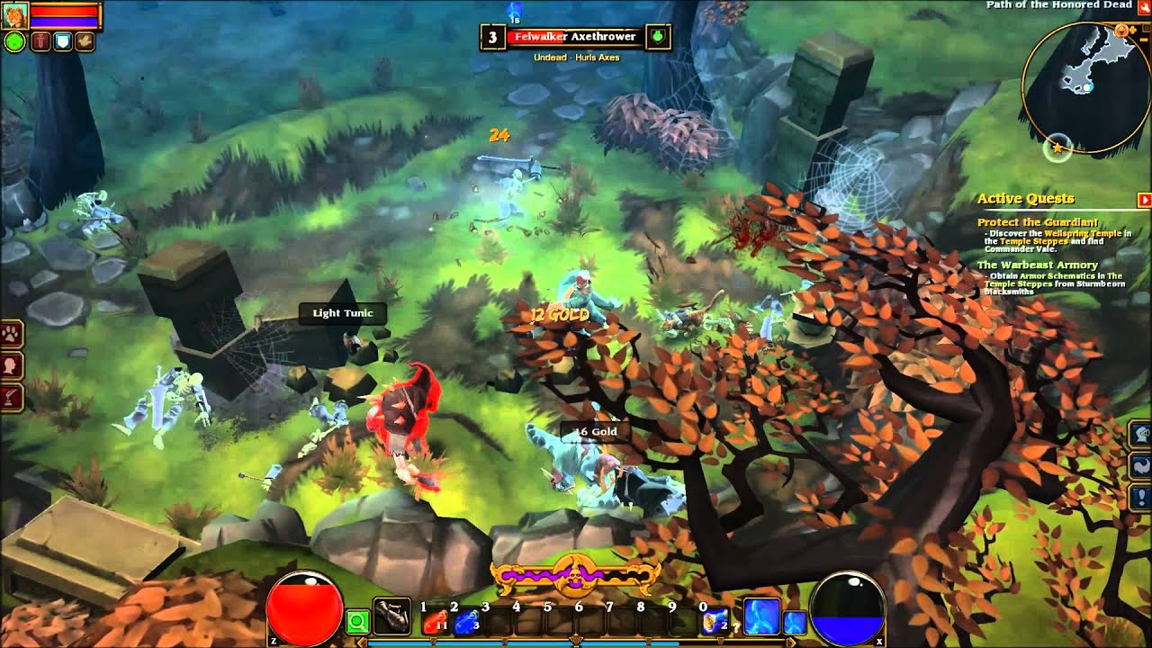 Torchlight 2 PC Gameplay Dungeon Crawling - YouTube