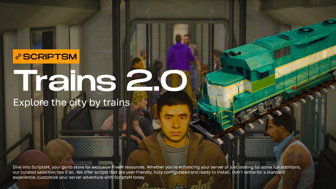 Trains 2.0 | FiveM Script - YouTube