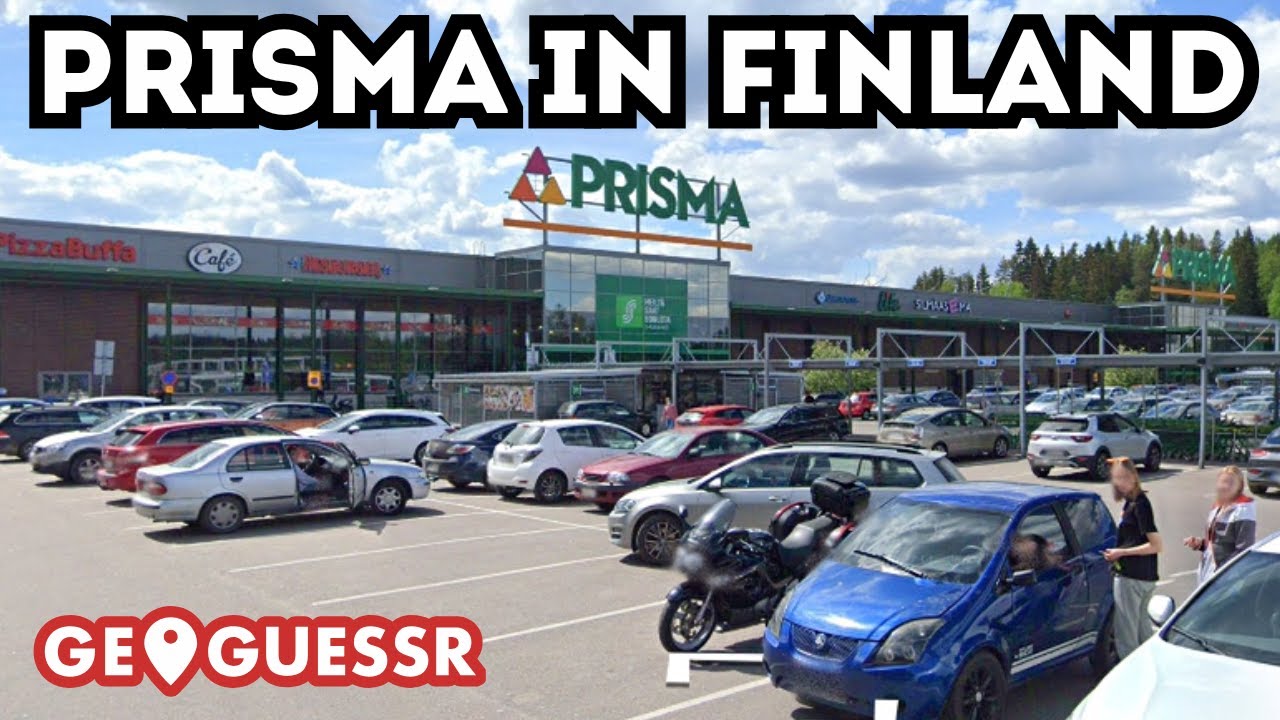 Prisma in Finland on GeoGuessr: American gets lost near Oulu! - YouTube