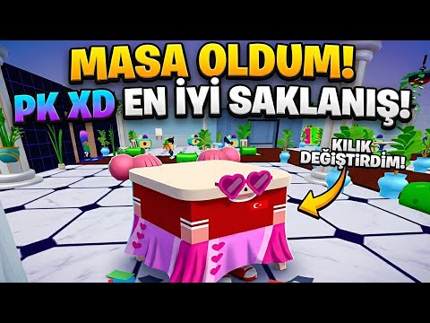PK XD EŞYALI SAKLAMBAÇTA USTA OLDUM! 😱 SONUNDA SAKLAMBAÇ USTASI OLARAK KAZANDIM! 🏆 | MAYA PK XD