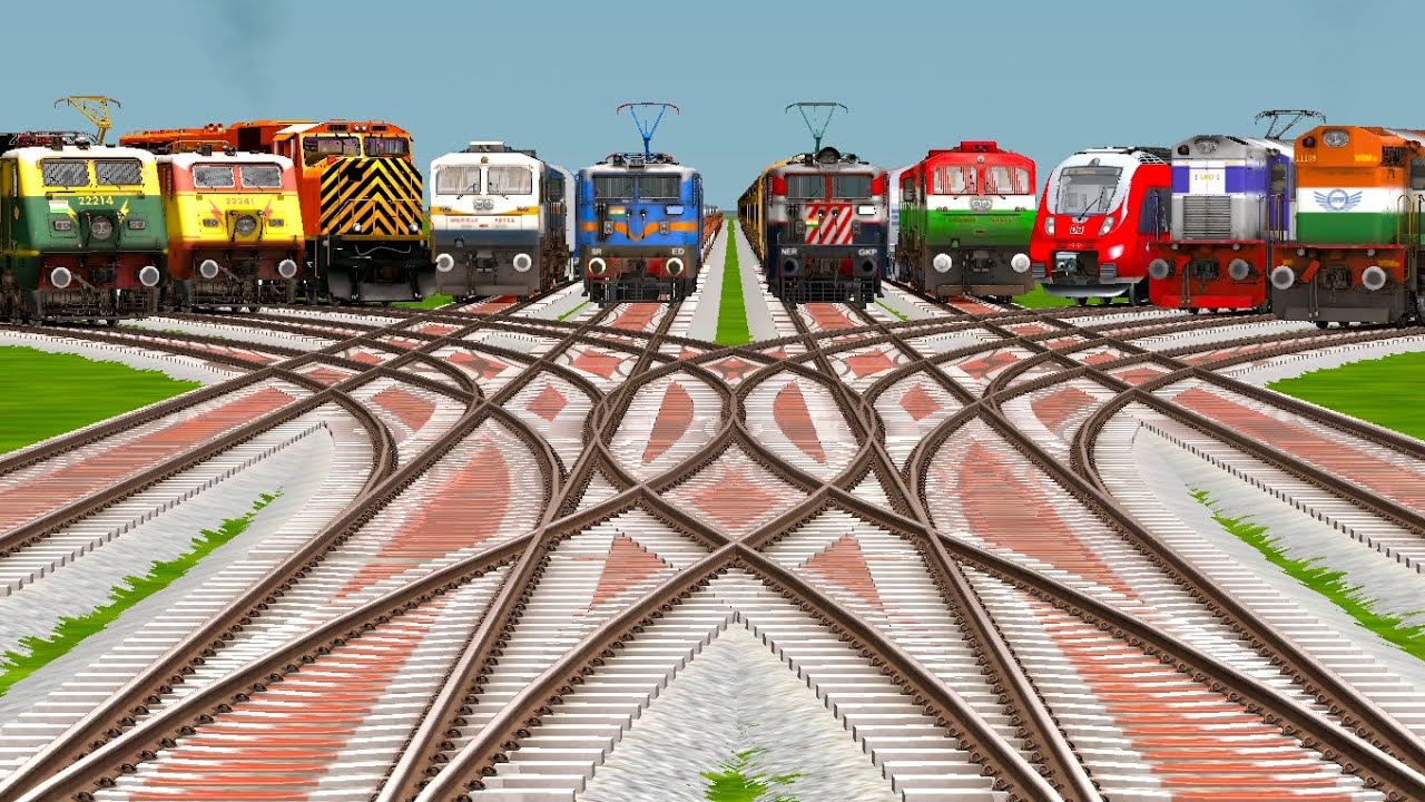 India'S 10 Fastest BULLET TRAIN Crossing 🔥| Top Speed 180Kmh | Indian ...