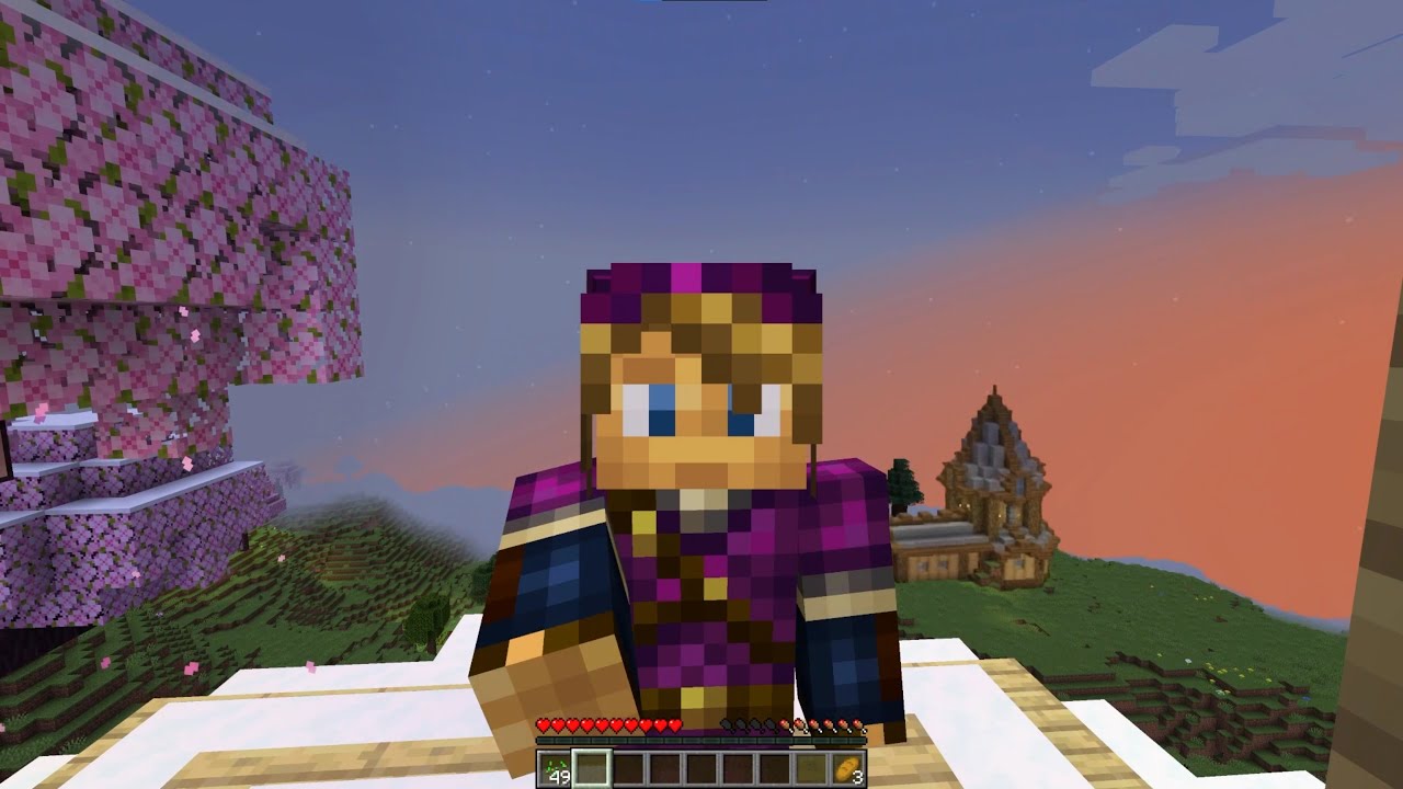 Playing Minecraft for the First Time in Years on a Survival Server IP I ...