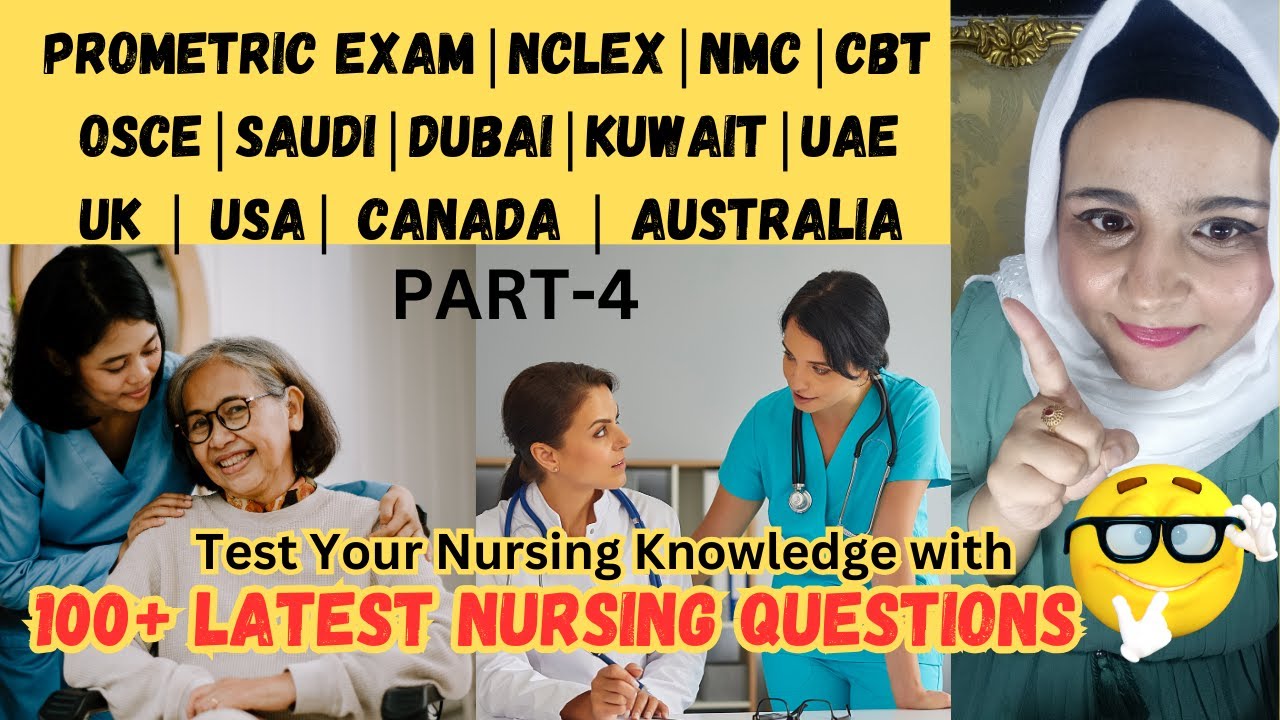 Prometric Exam For Nurses | MCQs For Nursing Exam Questions and Answers ...