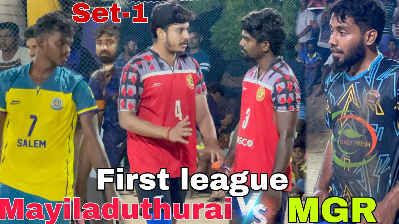 🔥30k match first league || Mayiladuthurai 🆚 MGR || Mayu team full upset ⁠@powerspikevb - YouTube