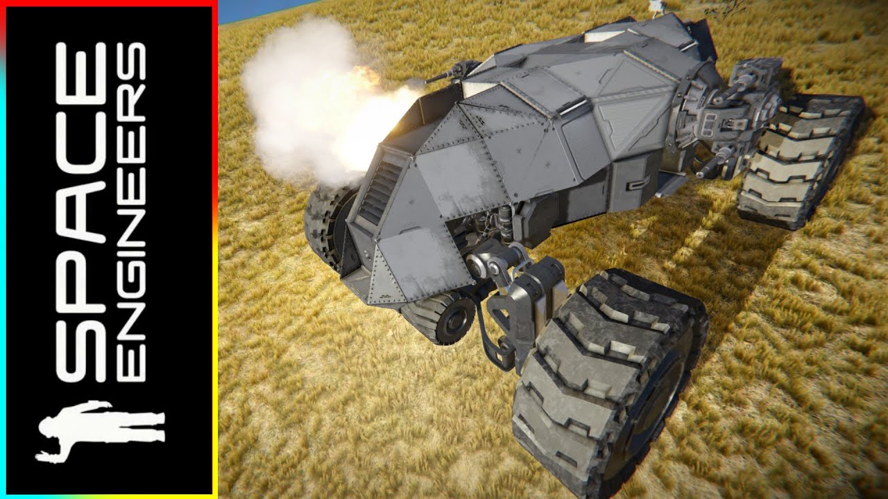 The LAV Attack Rover! - Space Engineers - YouTube