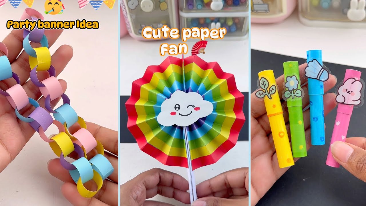 DIY Easy Cute Paper Craft When You're Bored | Easy to make | how to ...
