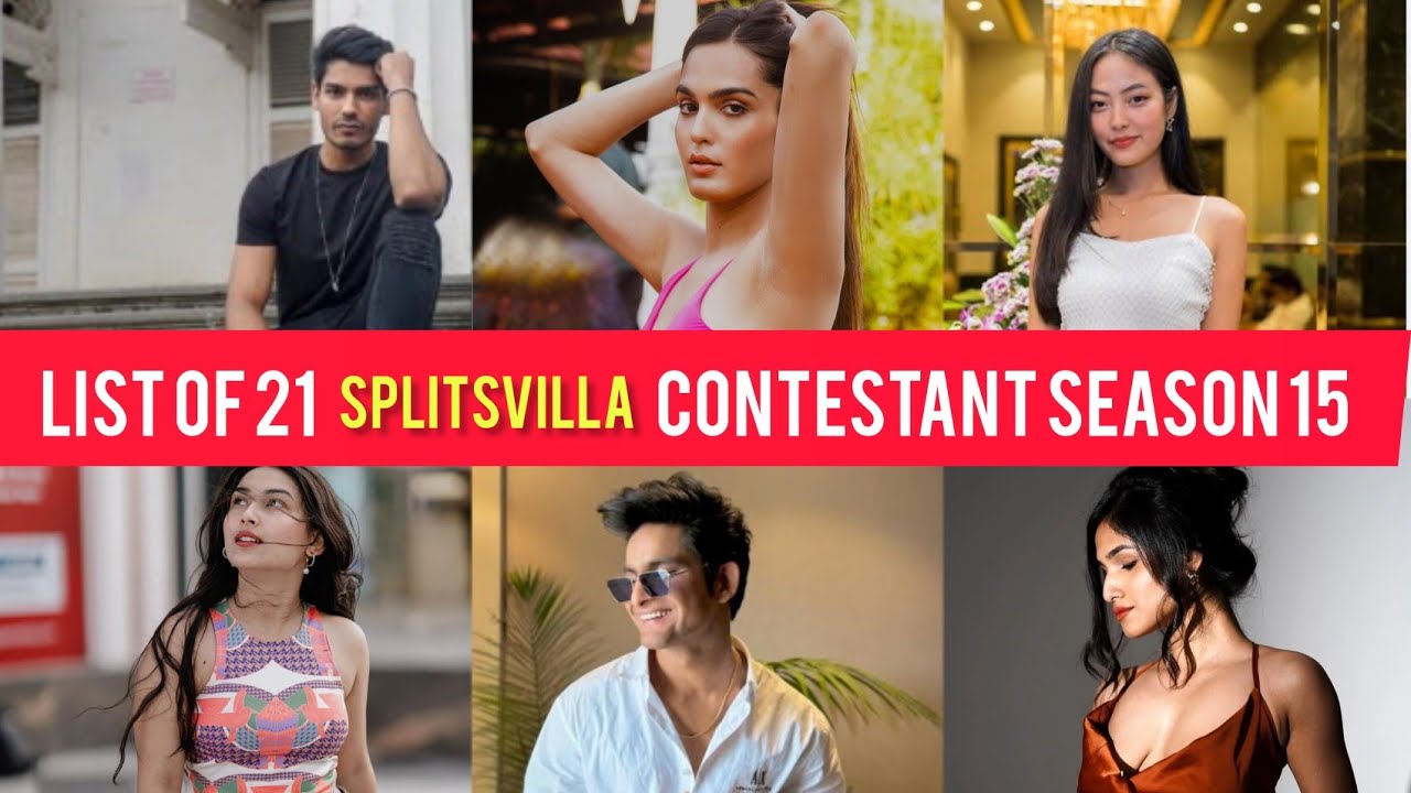 SPLITSVILLA SEASON 15 CONTESTANTS NAME REVEAL 😱😮 - YouTube