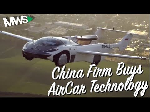 AirCar in China | European Flying Car Technology Sold to China - YouTube