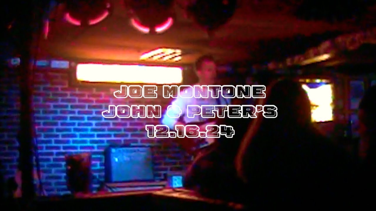 joe montone "by your side" - new hope, pa 12.16.24 - YouTube