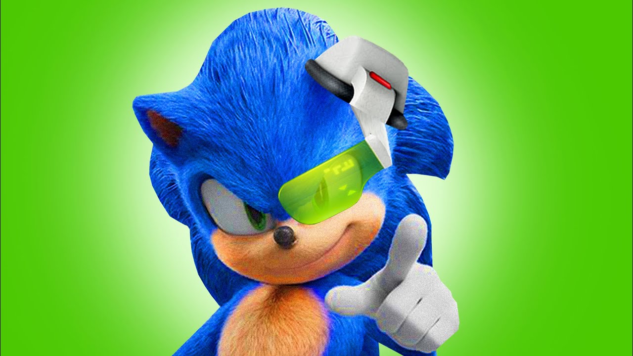 SONIC WITH SCOUTER GLASS FRIEZA DRAGON BALL - YouTube