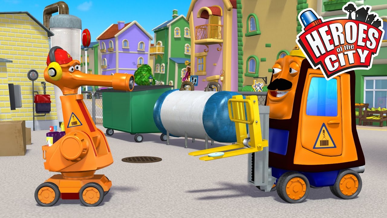 Robbie’s Upgrade - Heroes of the City - Season 2 - EP#13 | Car Cartoons ...