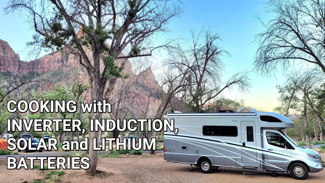 COOKING using INVERTER, INDUCTION, SOLAR, and LITHIUM BATTERIES in my ...