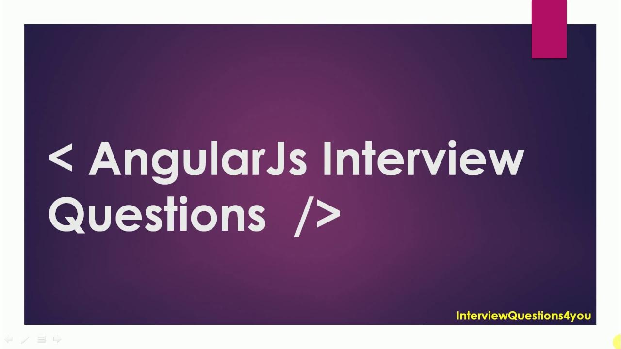angularjs interview questions | front end developer interview questions - YouTube