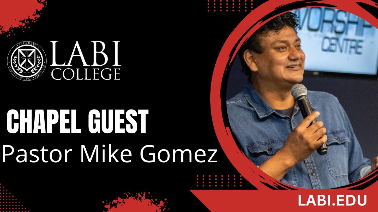 Thursday Chapel with, Pastor Mike Gomez - YouTube