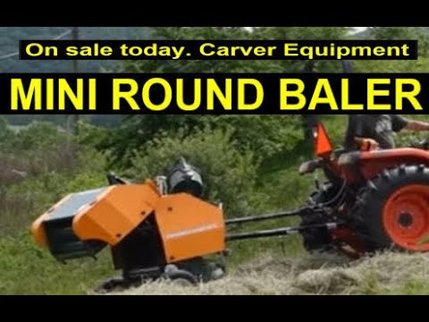 Mini Round Baler - FDM Farm Maxx Drum Mower on Sale with FMRB 330 Mini ...