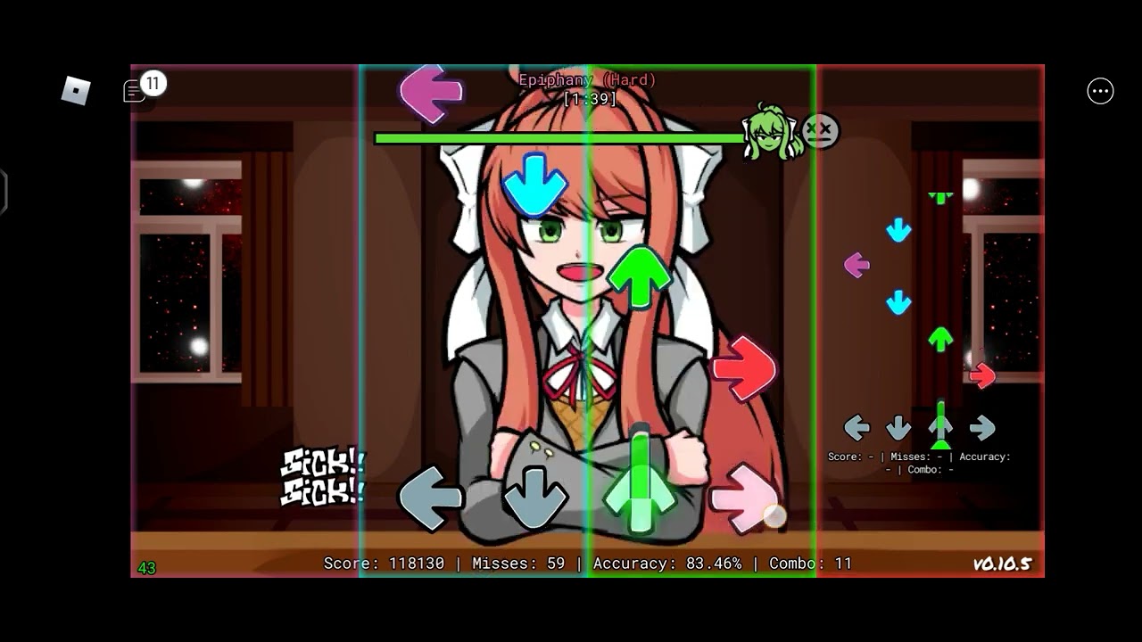 epiphany monika (solo play Roblox) - YouTube