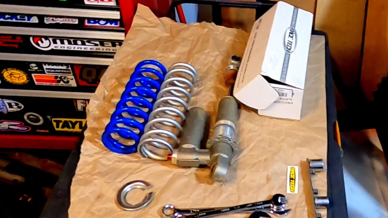 Rear Shock Spring Upgrade/ Install - Race Tech Suspension Spring for ...