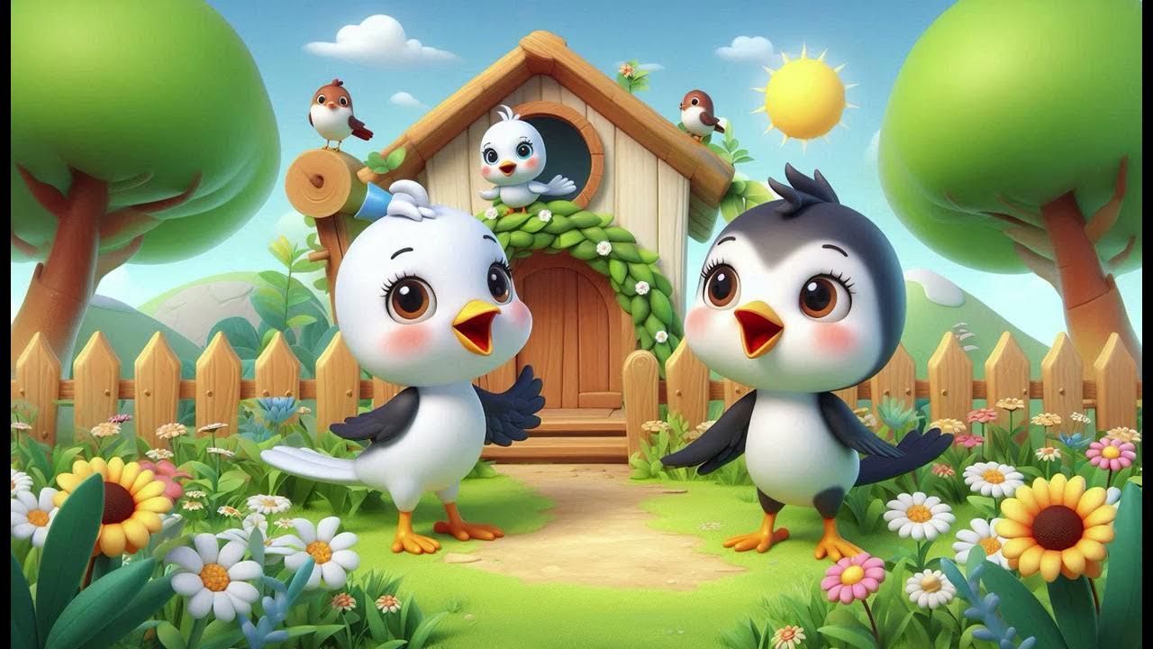 Two Little Blackbirds | Nursery Rhymes & Kids Songs - YouTube