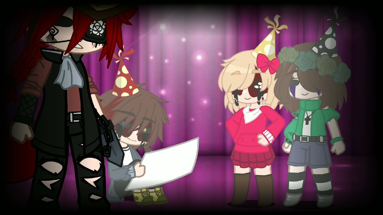 Fritz's drawing| gacha club × fnaf | Skit? - YouTube