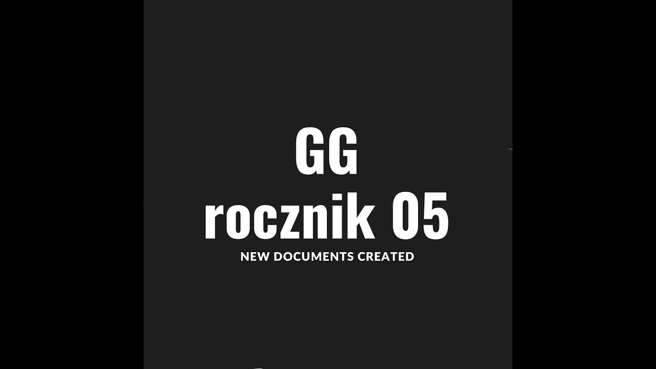 gg - rocznik 05 prod. PargeLenis - YouTube