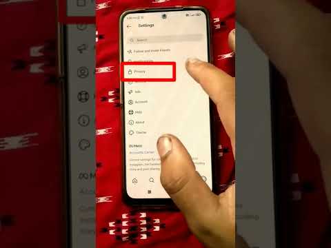 Instagram account ko private kaise kare || how to make Instagram account private 2023 #shorts