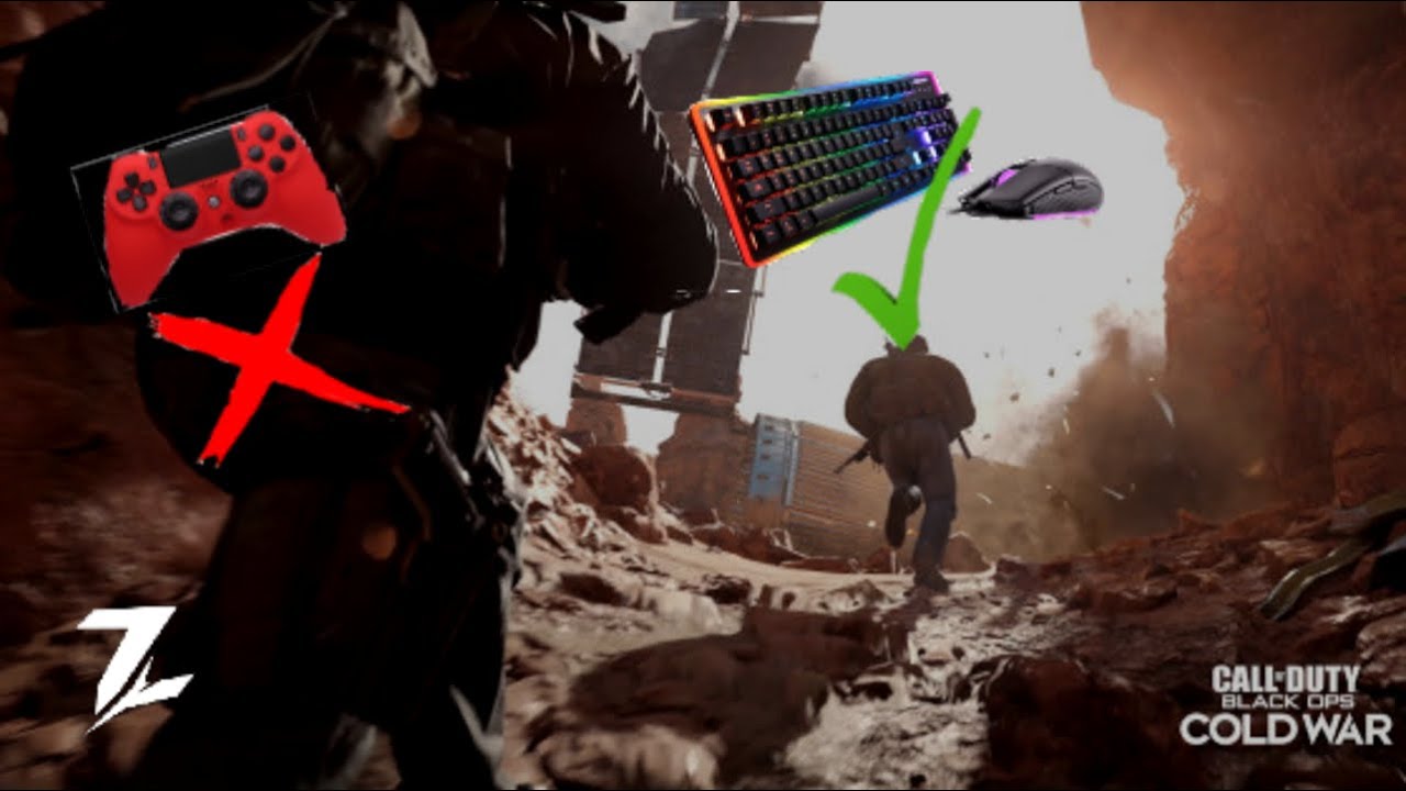 Controller Player Attempts kbnm for the First Time on COD (Cold War ...