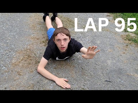 100 laps around a house! - YouTube
