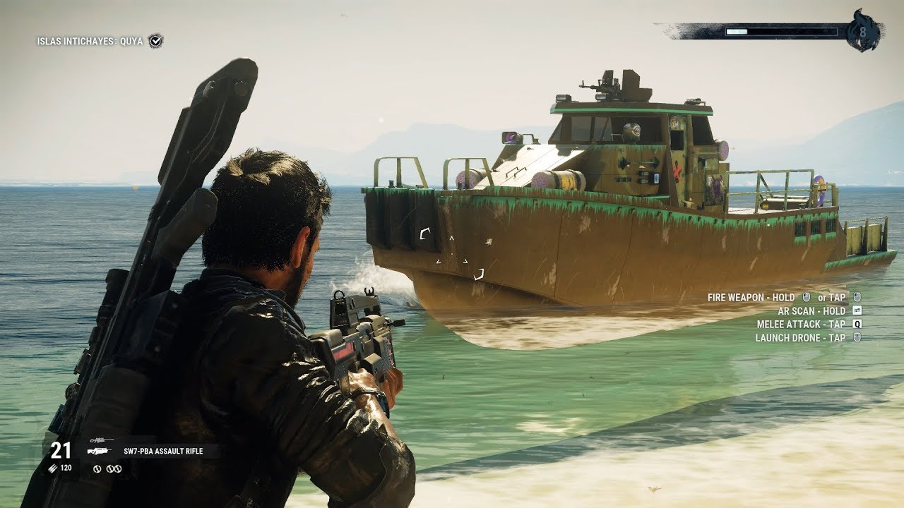 Just Cause 4 - Stormwater Patrol Boat - Open World Free Roam Gameplay ...