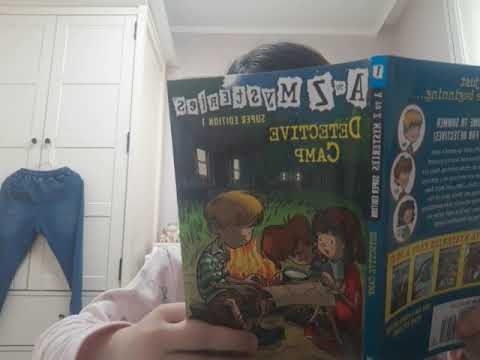 A to Z Mysteries Detective Camp Chapter 1-2 - YouTube