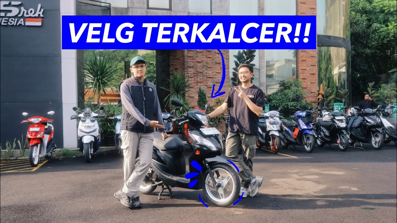 CARA BIKIN MOTOR JADI KALCERR‼️ Ganti Velg Honda Spacy Jadi Kalcer ...