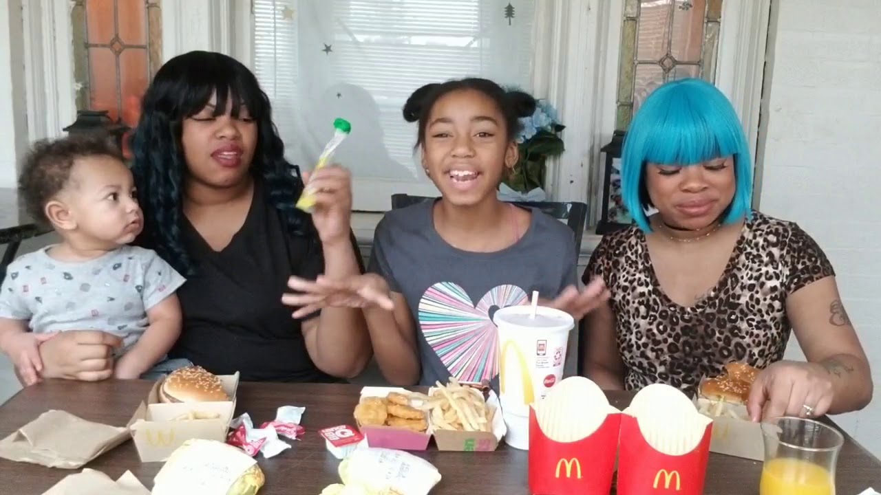 UberEats Mukbang McDonald's Big Mac Bundle Box!! - YouTube
