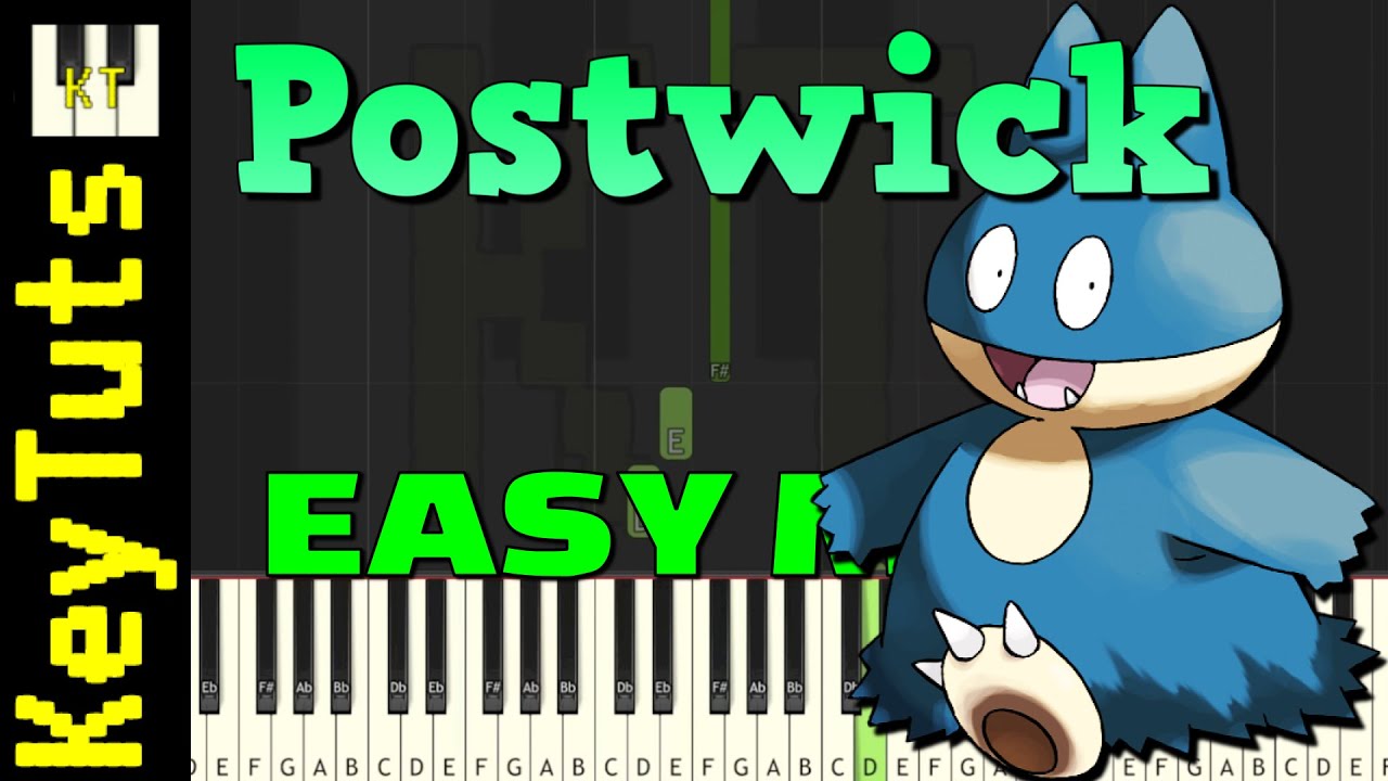 Postwick [Pokemon Sword and Shield] - Easy Mode [Piano Tutorial ...