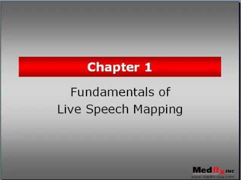 The Fundamentals of Live Speech Mapping - YouTube
