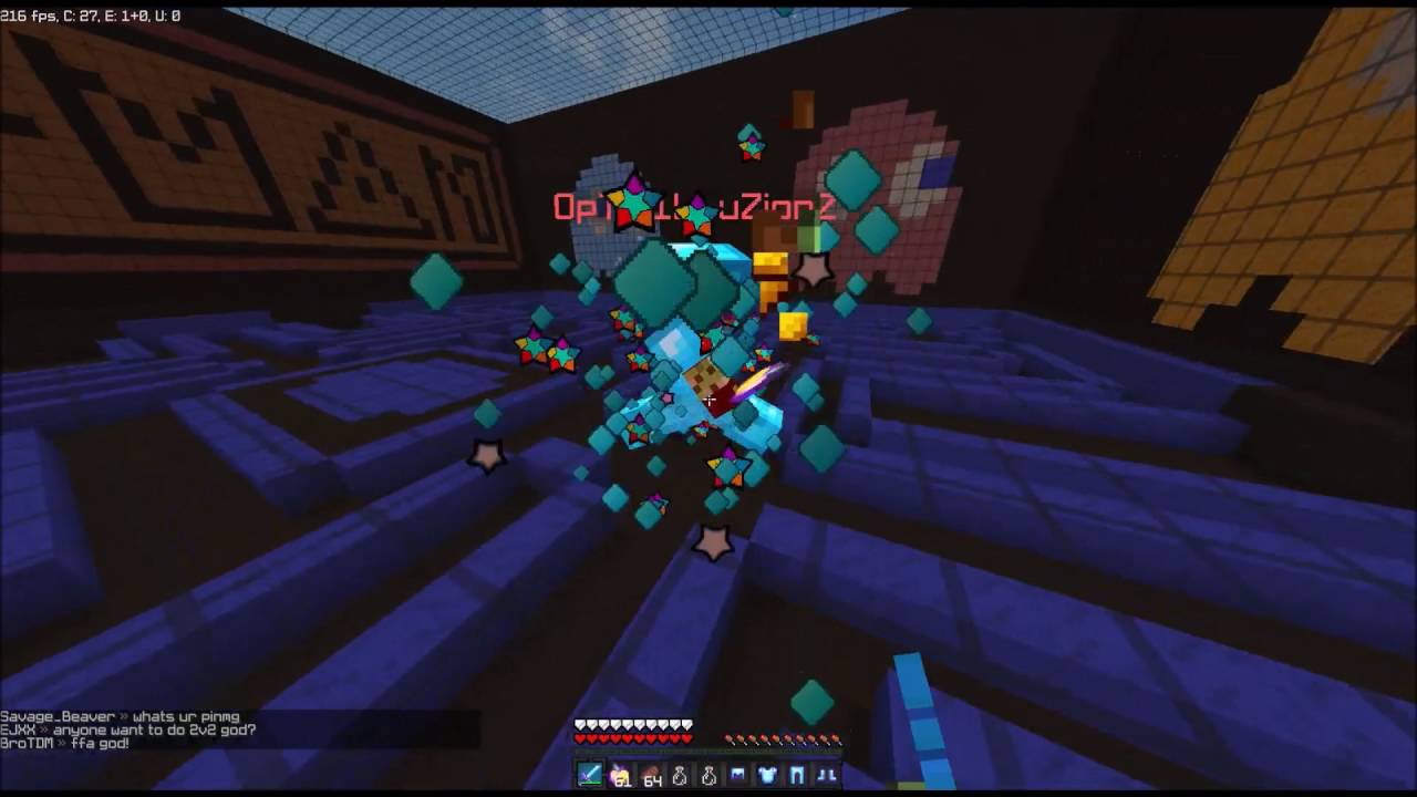 Minecraft pvp gameplay - YouTube