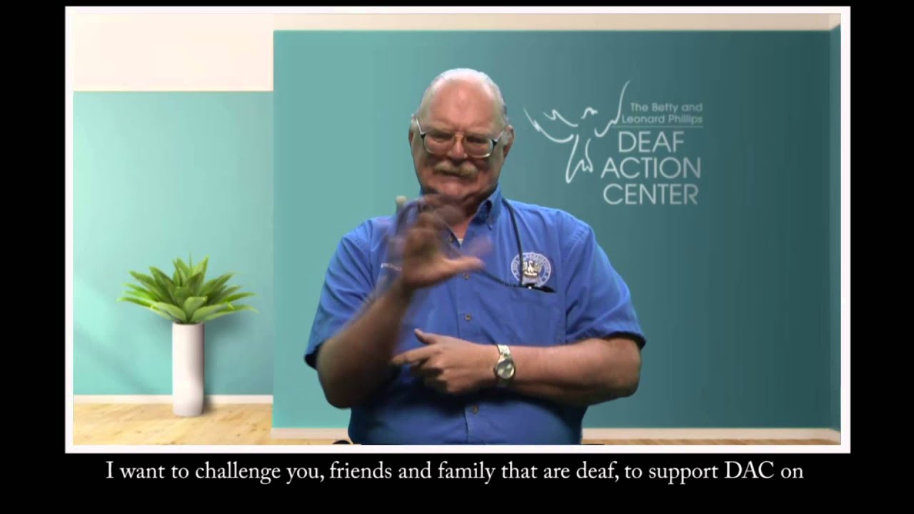 Give for Good - Deaf Action Center 2 - YouTube