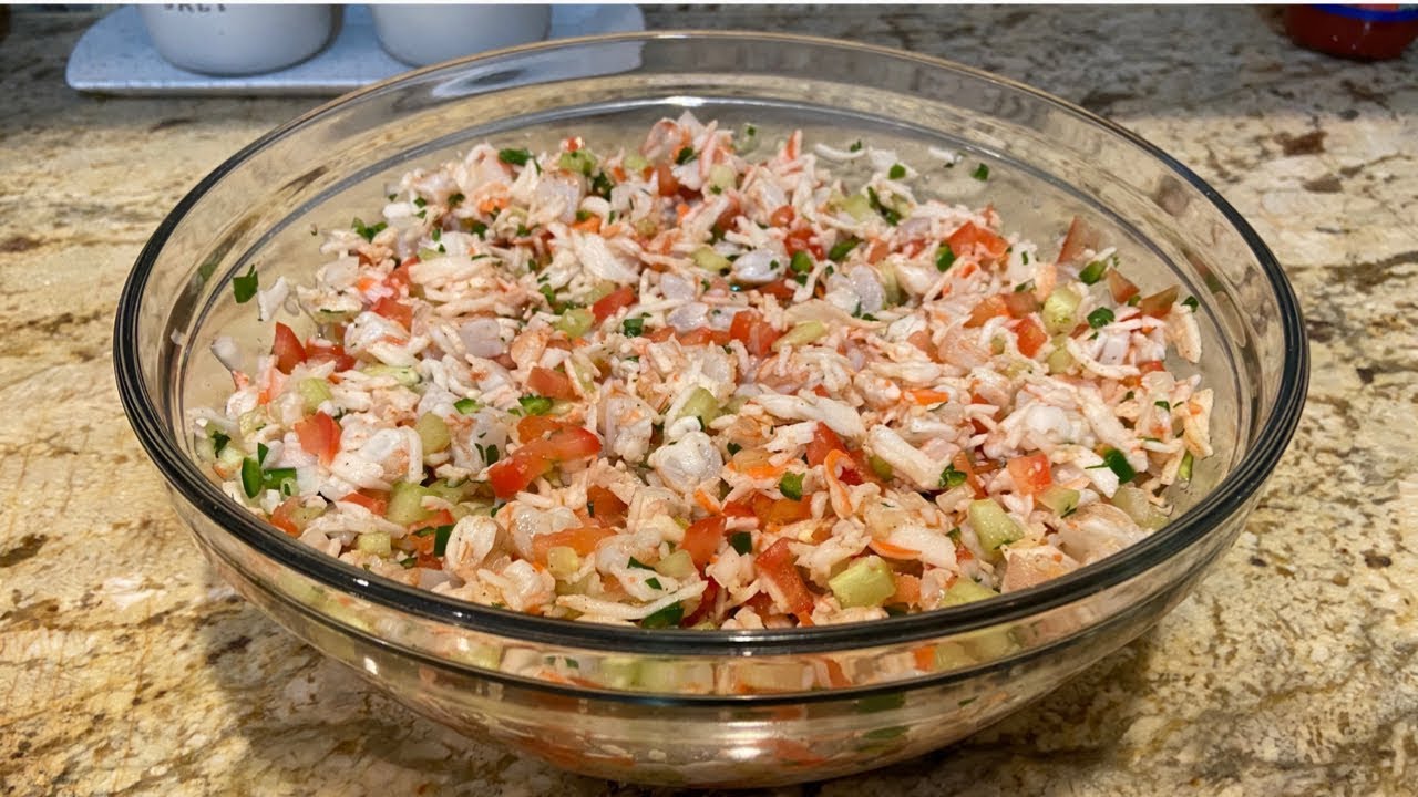 COMO PREPARAR CEVICHE DE CAMARÓN Y JAIVA - YouTube