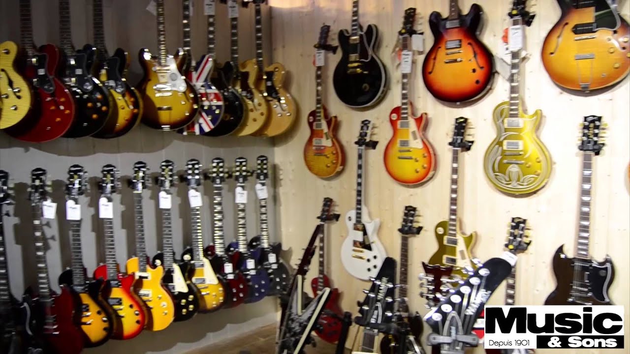 Visite du magasin Music et Sons à Juvisy sur Orge! - YouTube