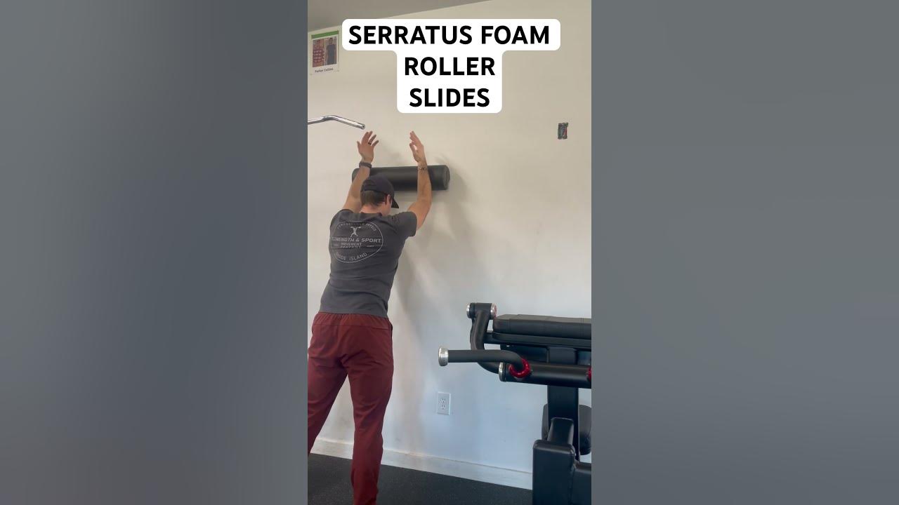 SERRATUS FOAM ROLLER SLIDES - YouTube