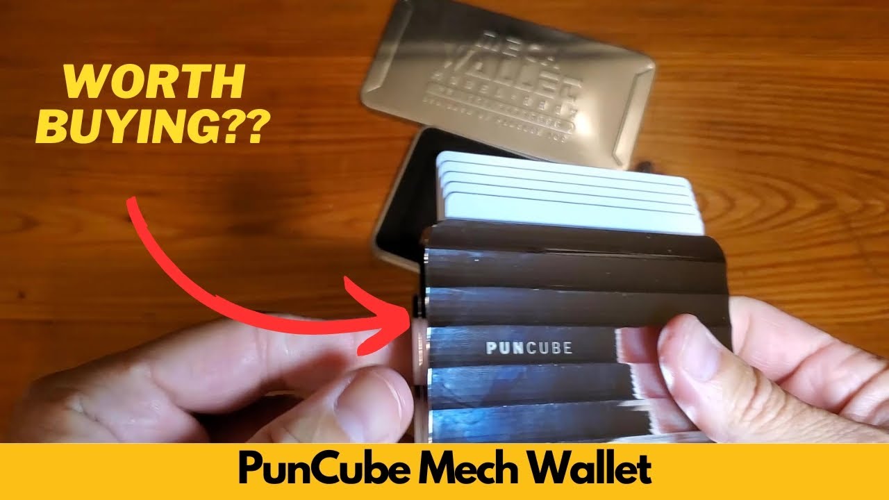 PunCube Mech Wallet | Worth Buying? - YouTube