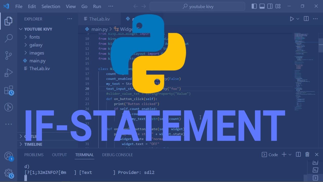 If statements In Python 4 YouTube If statements In Python 4 YouTube