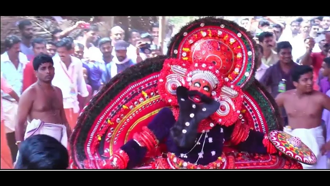 Karimkutty Chathan theyyam, Karim kutty chathan raktheshwari 2017 HD ...