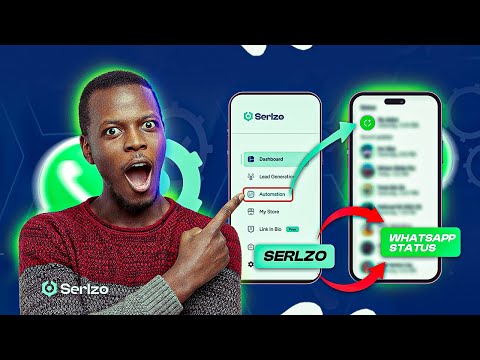 How to Automate Your WhatsApp Status || Serlzo